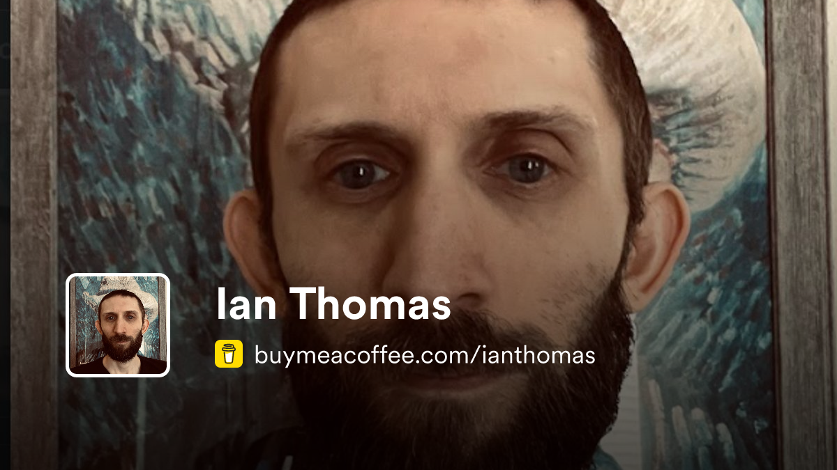 Ian Thomas - Buymeacoffee