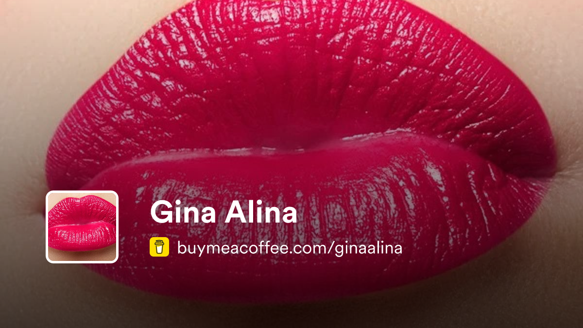 Gina Alina - Buymeacoffee
