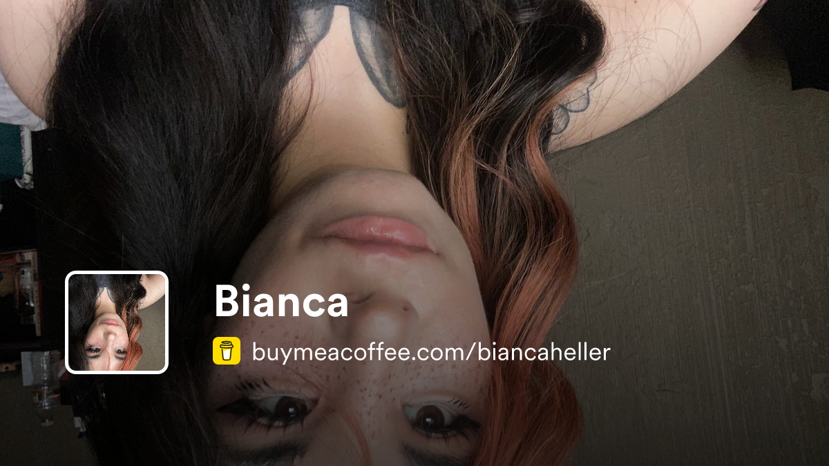 Bianca - Buymeacoffee
