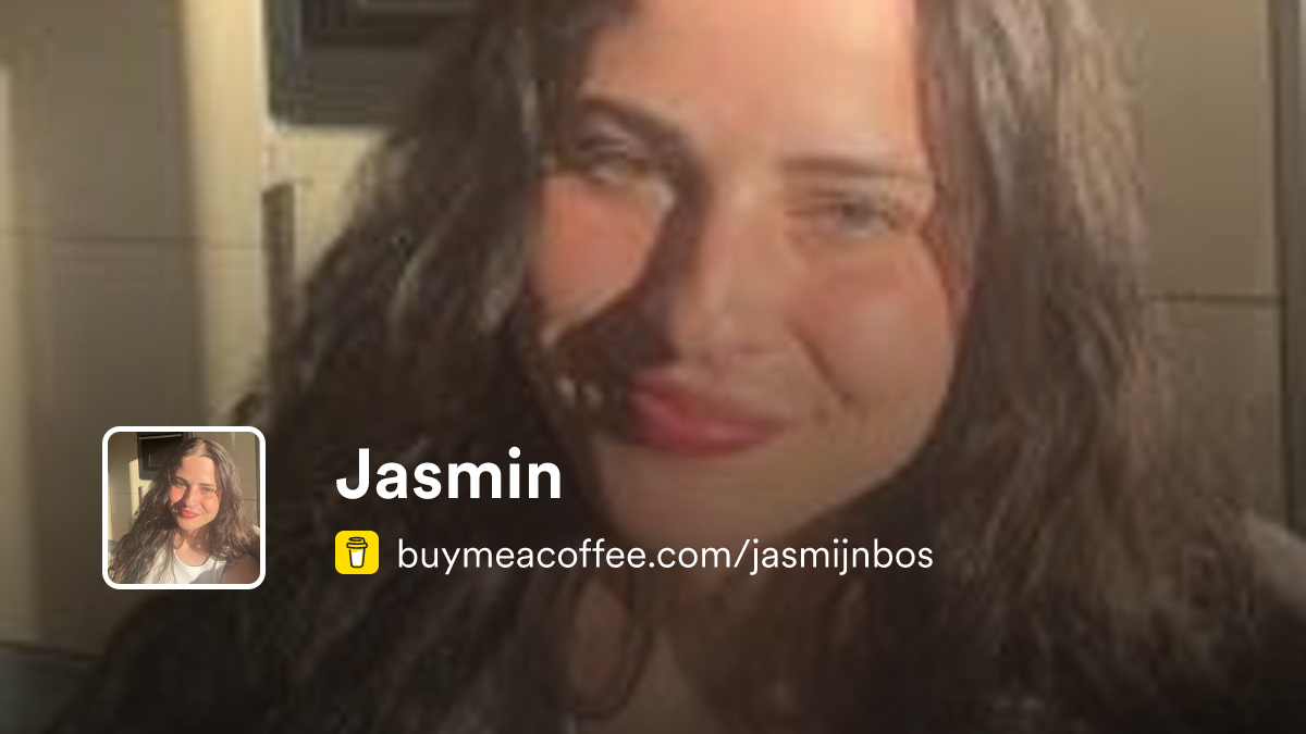 Jasmin Buymeacoffee Jasmin Buymeacoffee