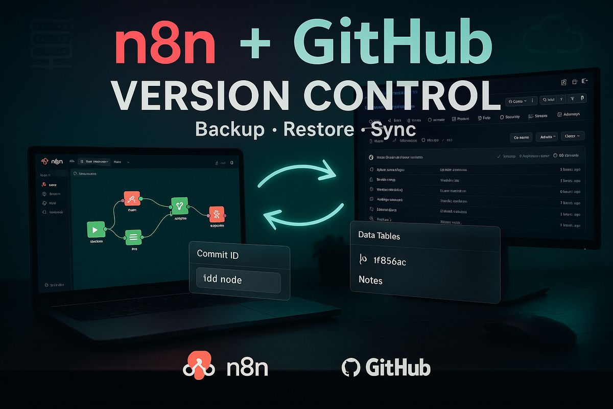 N8n Version Control Using Github Manage And Sync Your Workflows