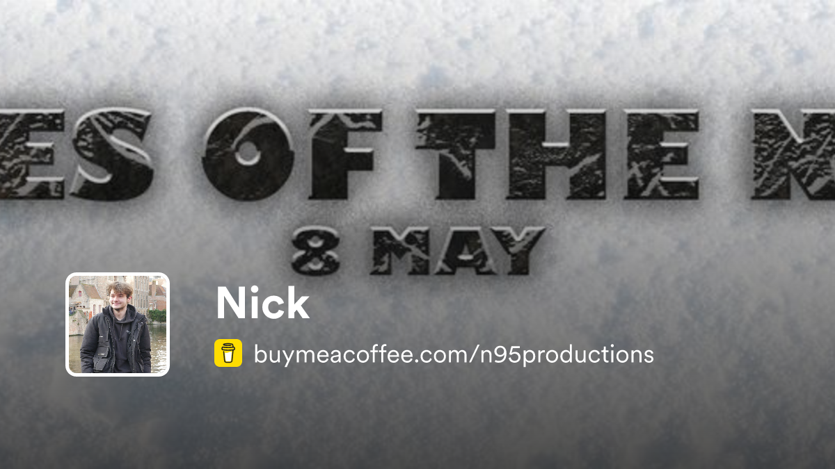 Nick - Buymeacoffee
