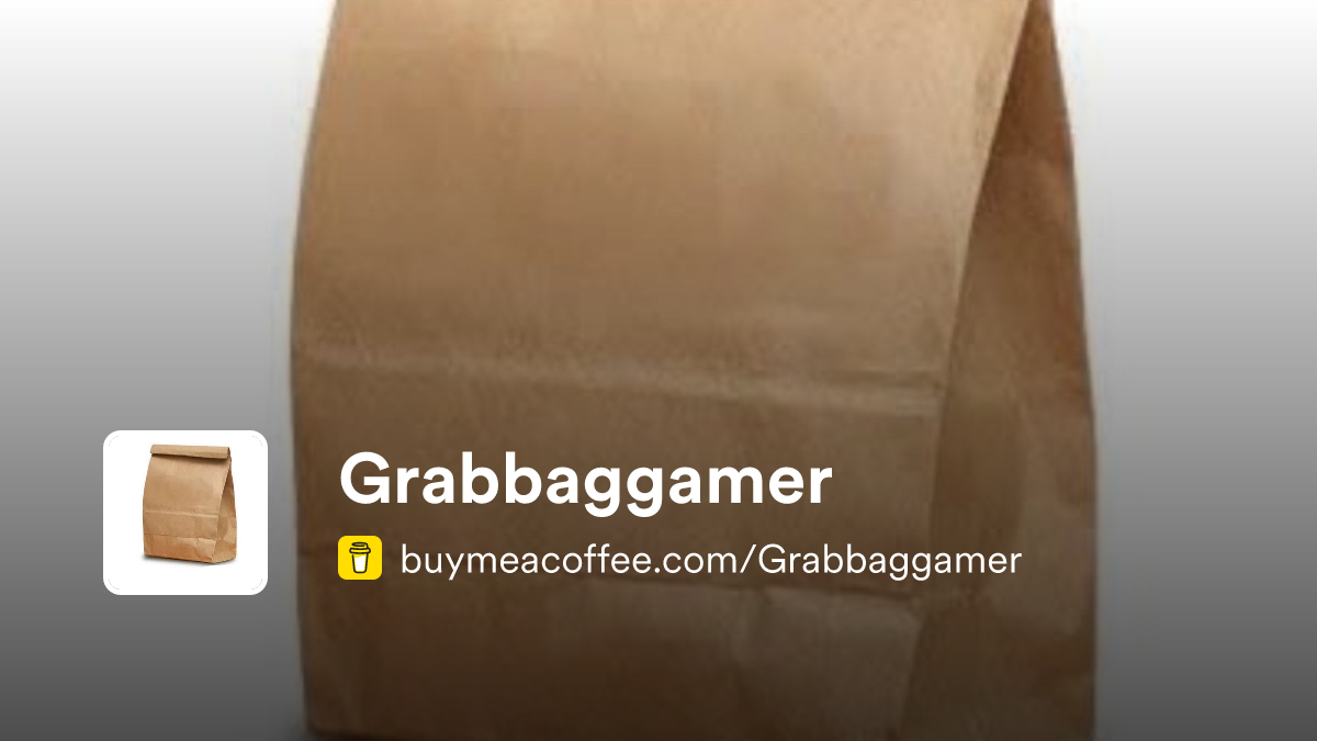 Grabbaggamer is I play Nintendo Switch games and other retro games as well - Buymeacoffee