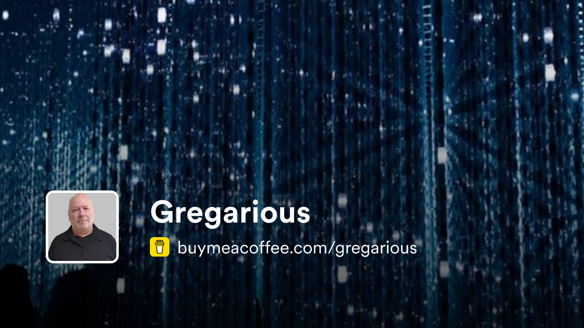 Gregarious - Buymeacoffee
