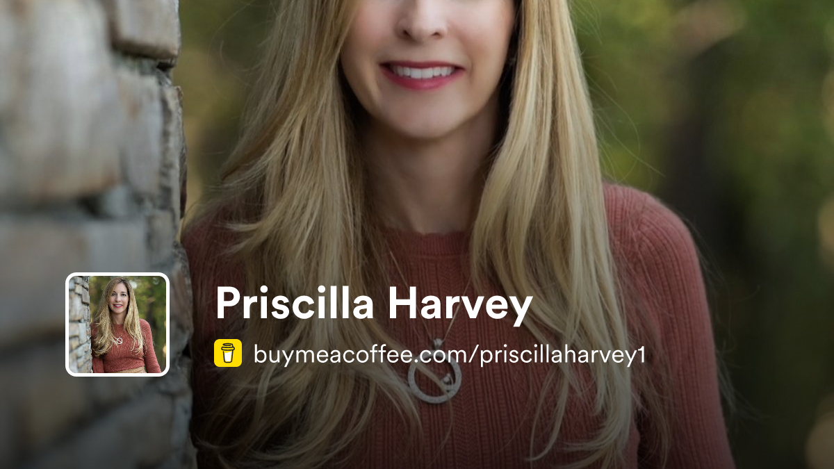 Priscilla Harvey - Buymeacoffee