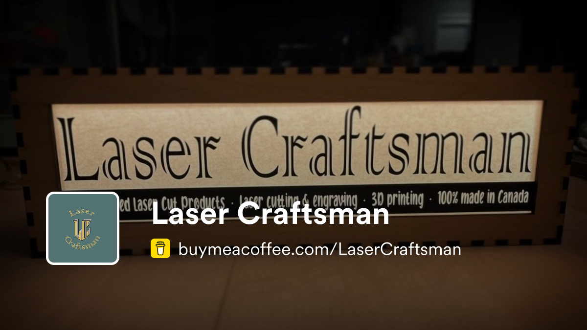 Laser Craftsman - Buymeacoffee