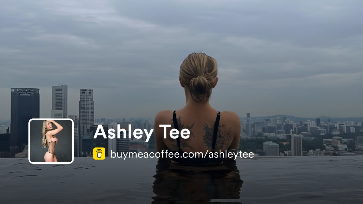 Ashley Tee - Buymeacoffee