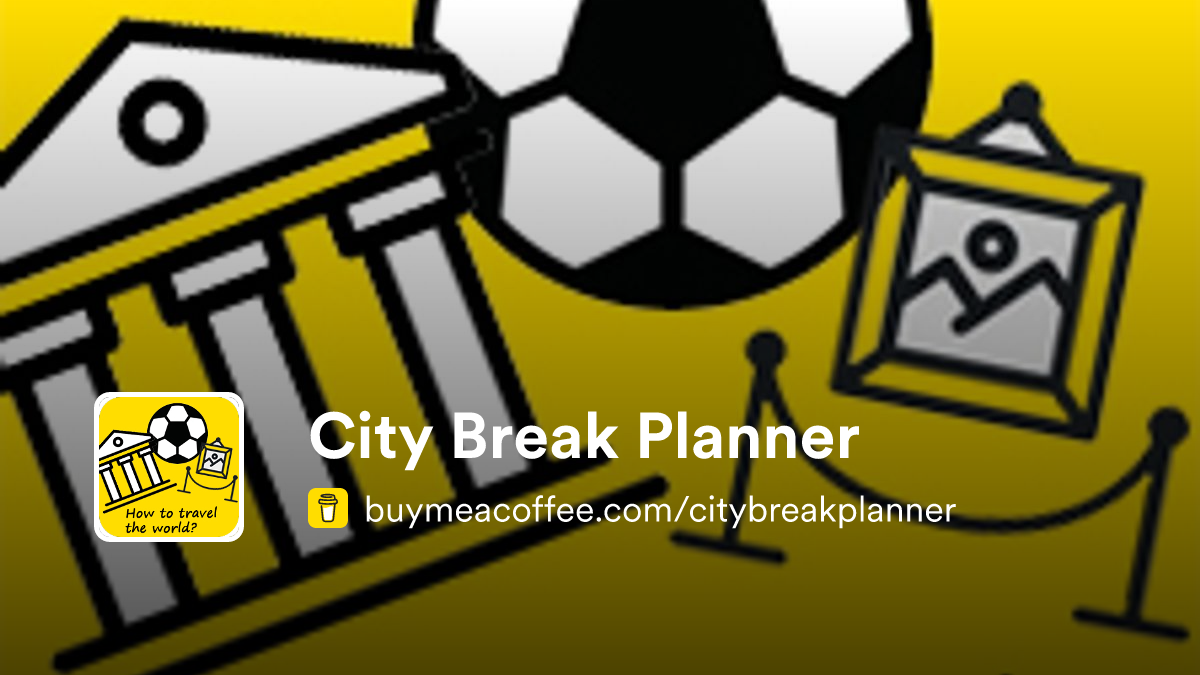 City Break Planner - Buymeacoffee