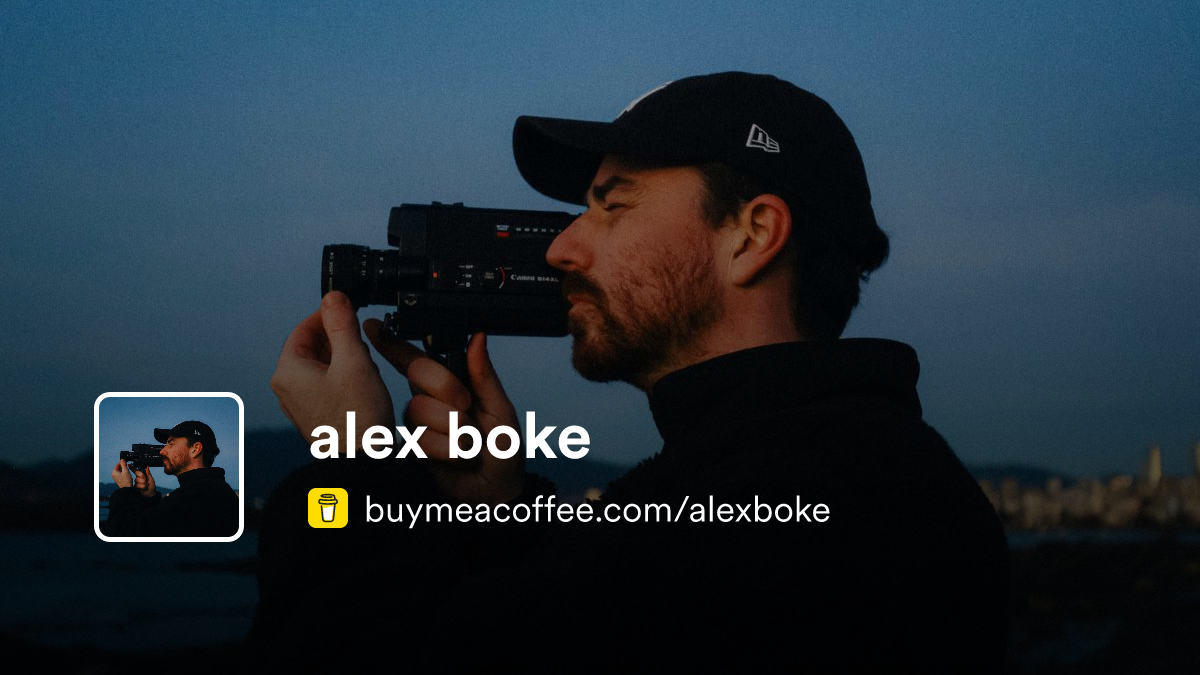 alex boke - Buymeacoffee