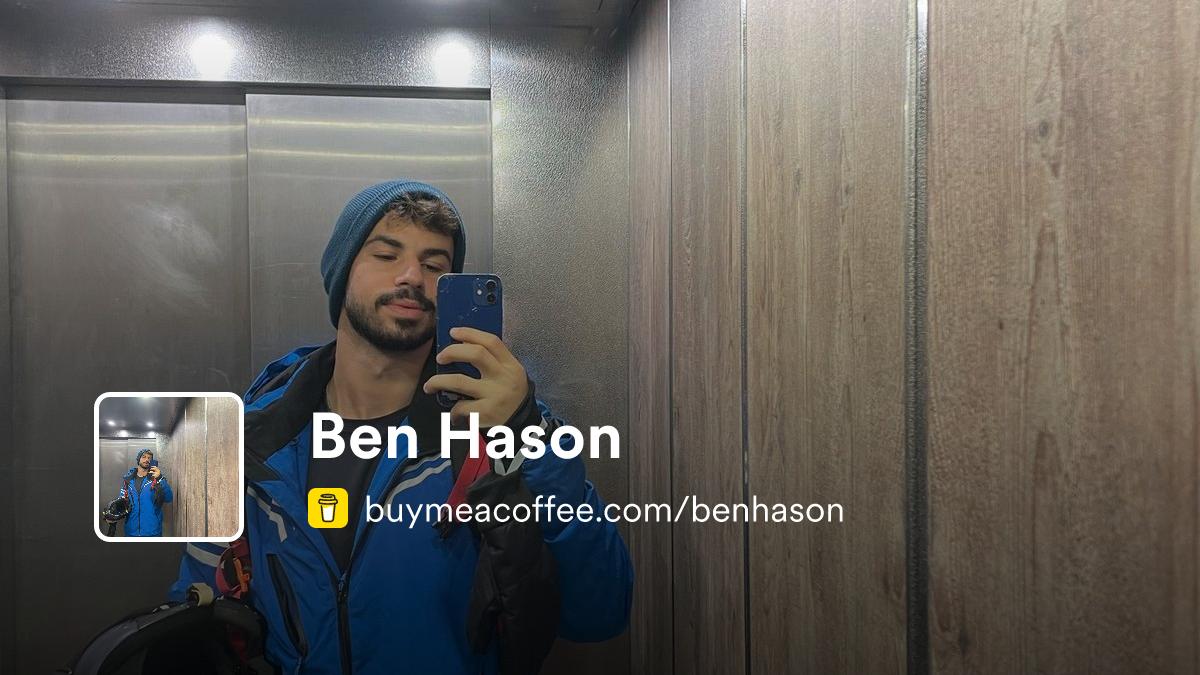 Ben Hason - Buymeacoffee