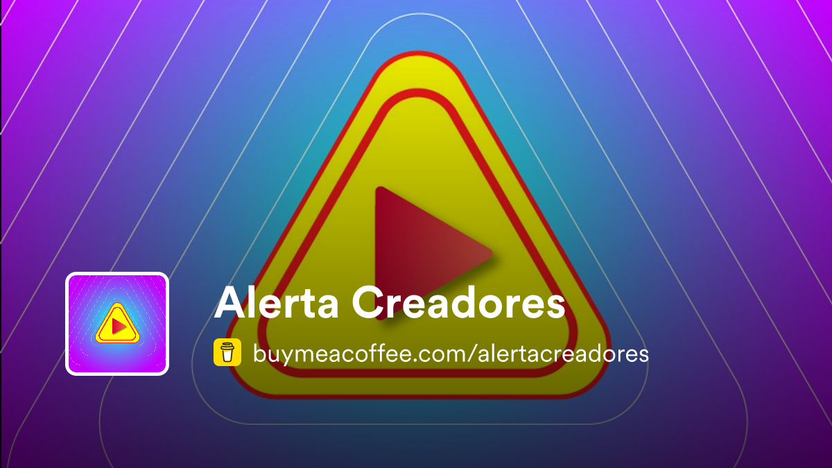 Alerta Creadores - Buymeacoffee