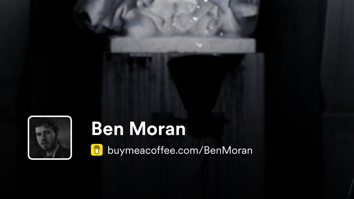 Ben Moran - Buymeacoffee