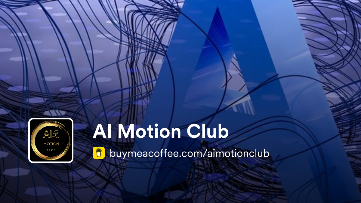 AI Motion Club - Buymeacoffee