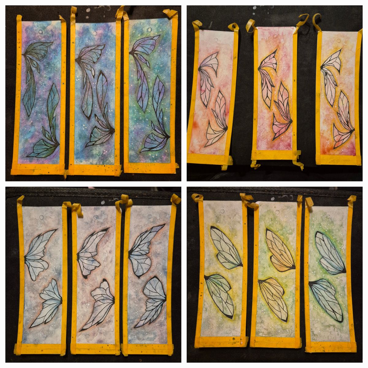Butterfly wing bookmarks — Artistic Creations by Katie - Buymeacoffee