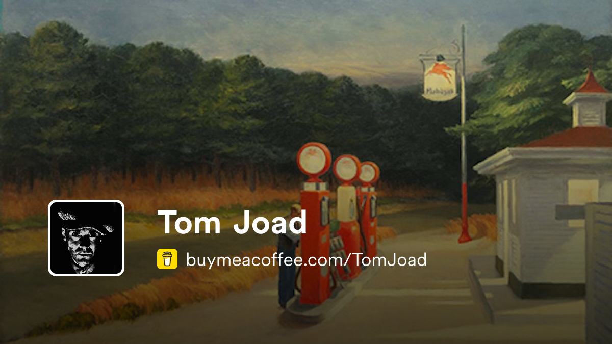 Tom Joad - Buymeacoffee