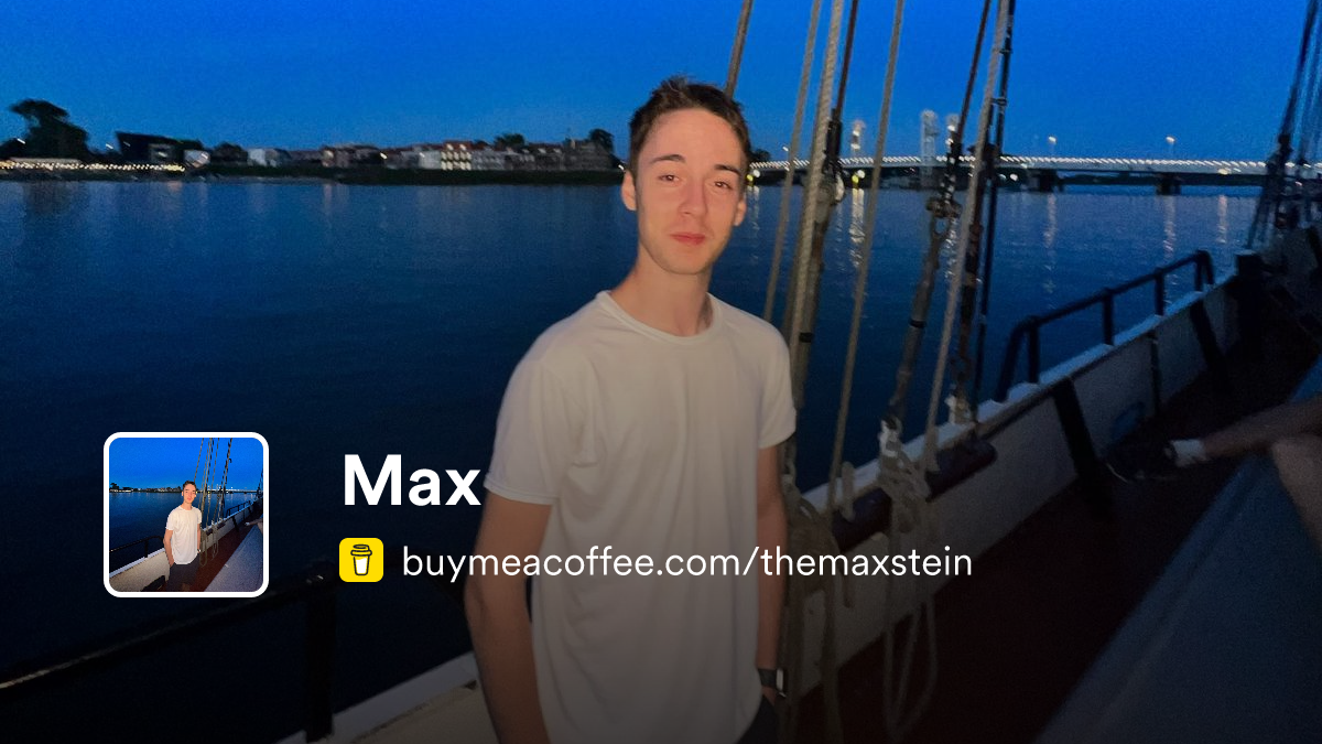 Max - Buymeacoffee