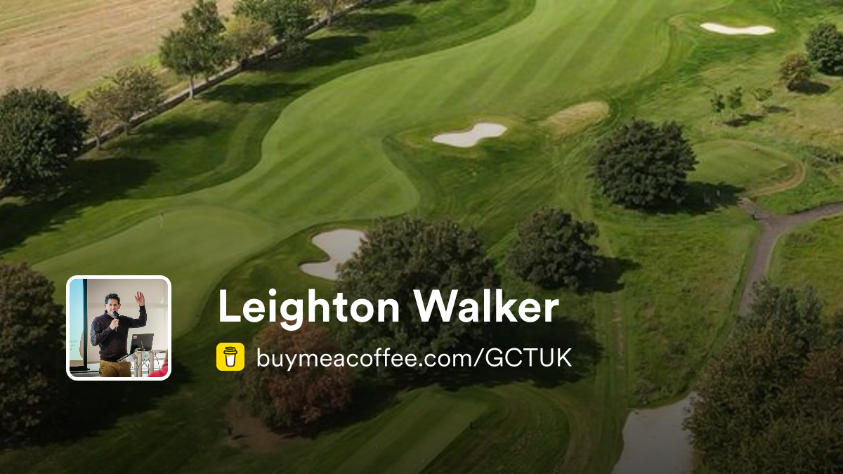 Leighton Walker is Golf Podcasts - Buymeacoffee