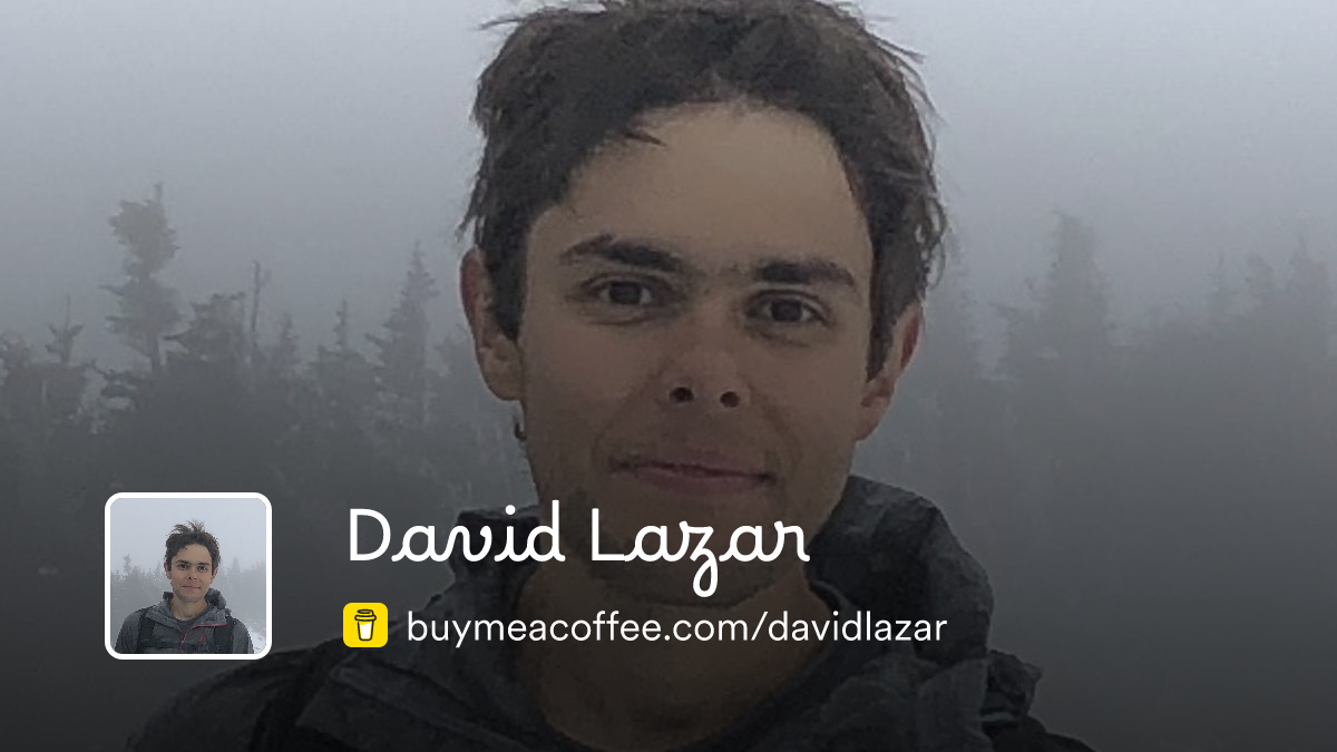 David Lazar - Buymeacoffee