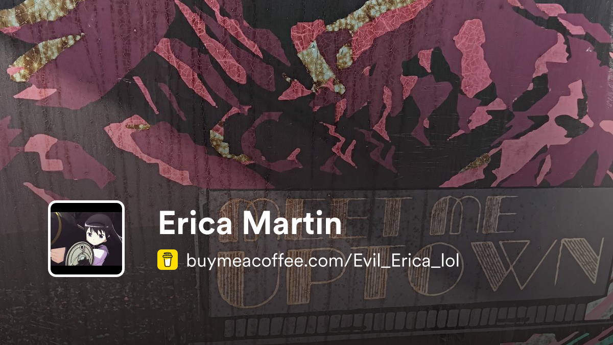 Erica Martin - Buymeacoffee
