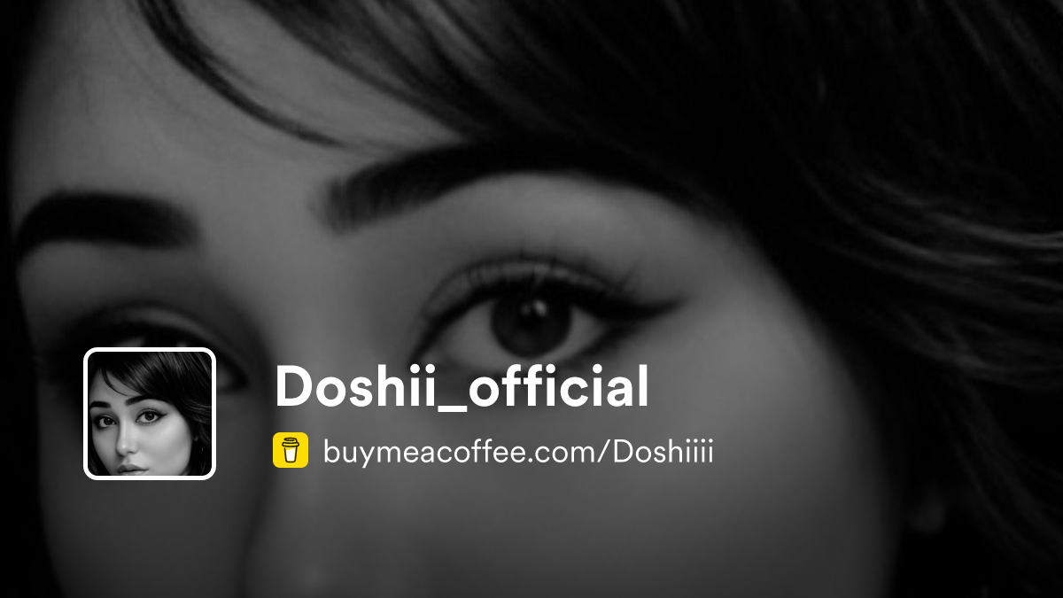 Doshii_official - Buymeacoffee
