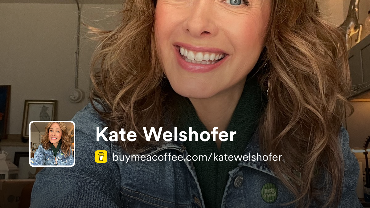 Kate Welshofer - Buymeacoffee
