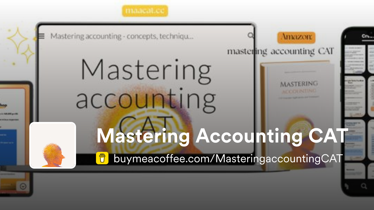 Mastering Accounting CAT - Buymeacoffee