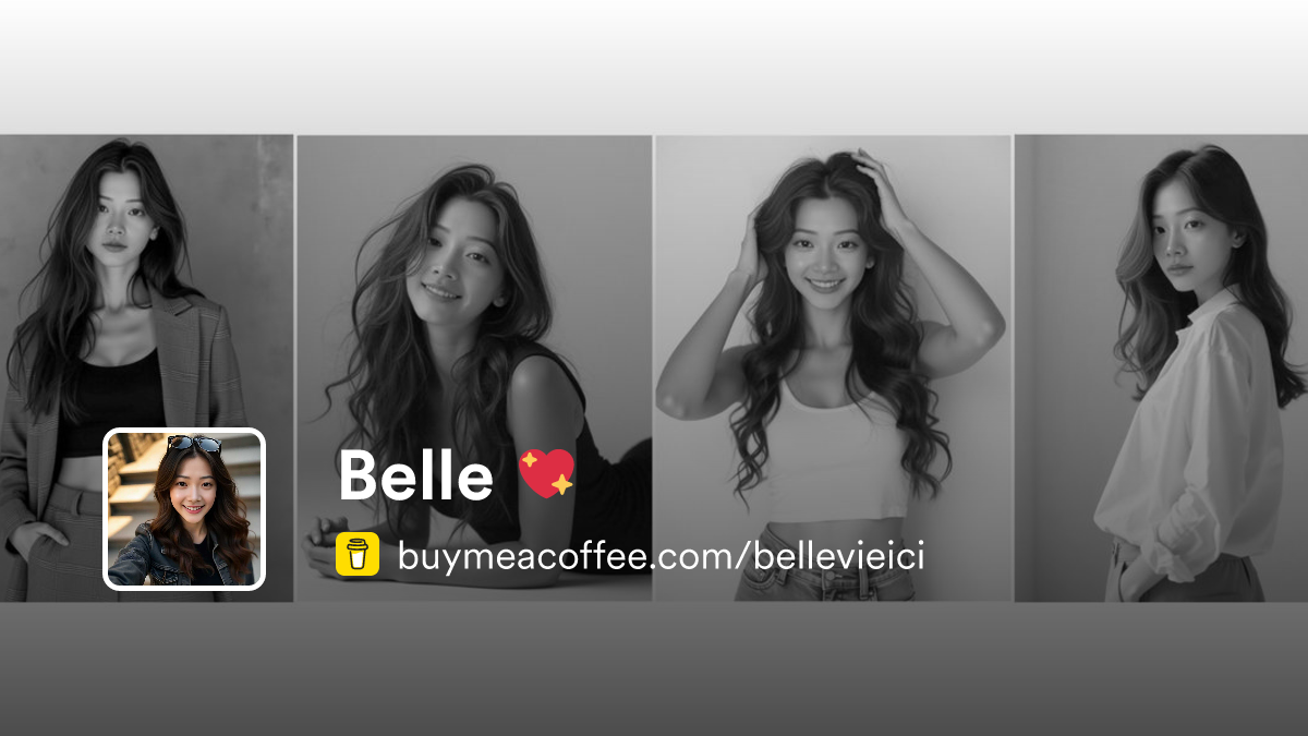 Belle 💖 - Buymeacoffee