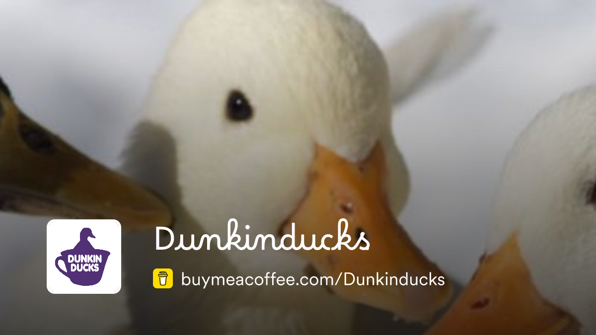 Membership | Dunkinducks - Buymeacoffee