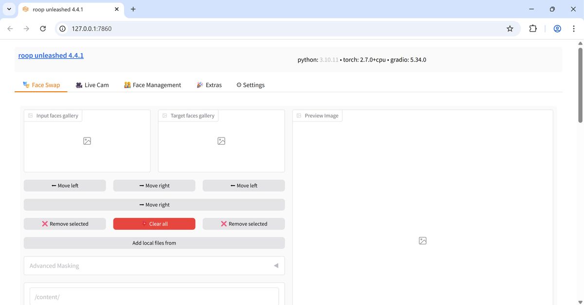 Roop-Unleashed (ROOP-FLOYD) added to the toolkit! — Hey ! Let’s Learn Something - Buymeacoffee
