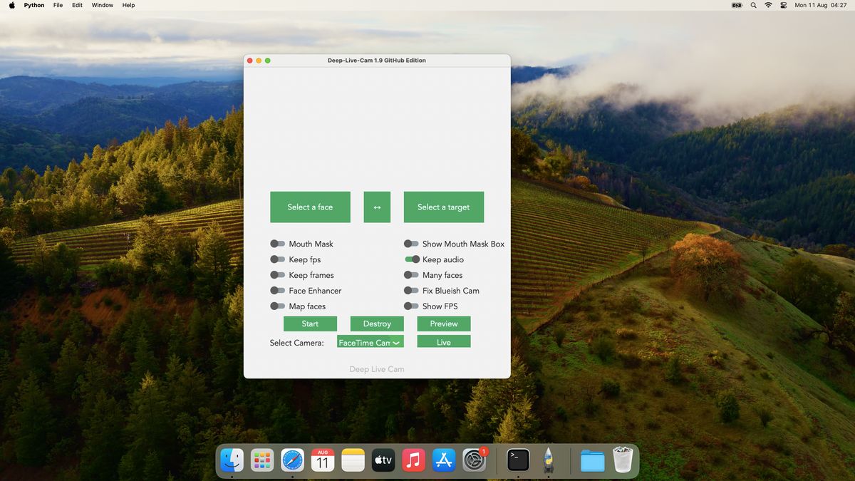 Intel MacOS-Toolkit: DeepLiveCam, FaceFusion, Roop & iRoopDeepFaceCam — Hey ! Let’s Learn ...