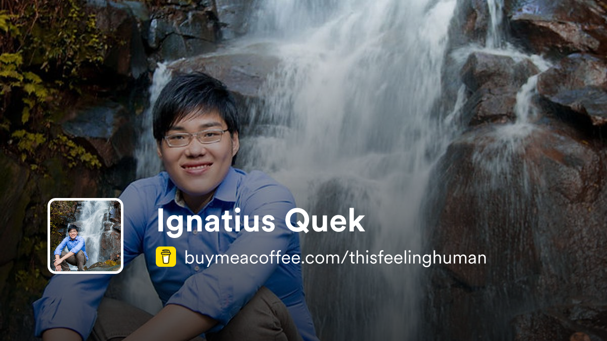 Membership | Ignatius Quek - Buymeacoffee