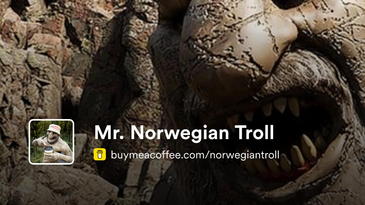 Mr. Norwegian Troll - Buymeacoffee