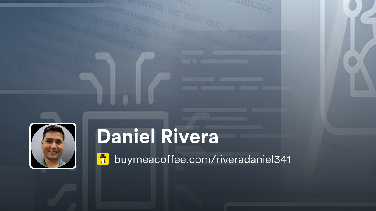 Daniel Rivera - Buymeacoffee