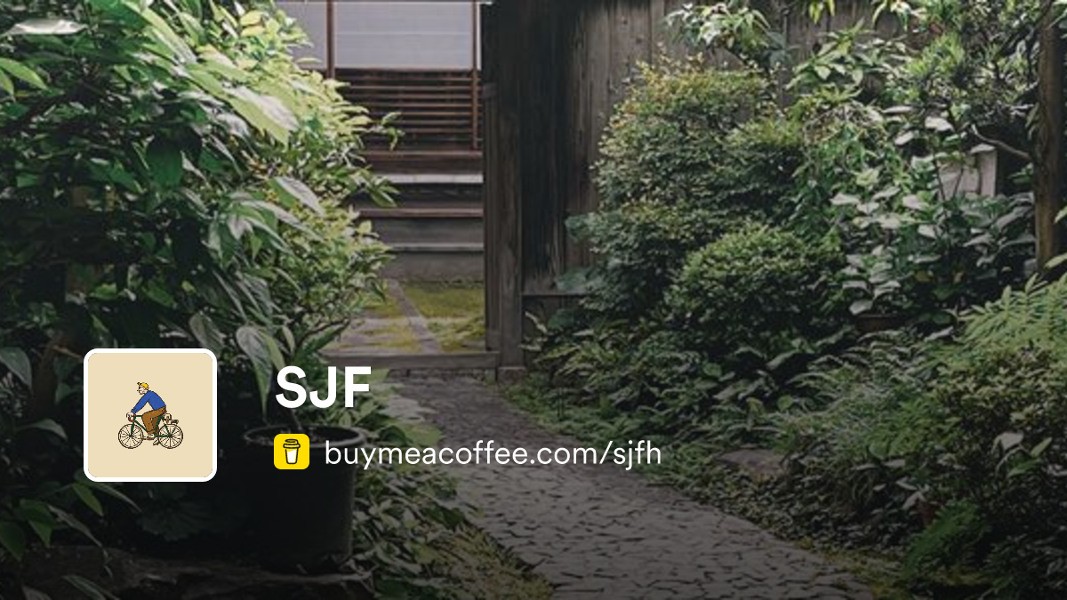 SJF is music, videos & writing - Buymeacoffee