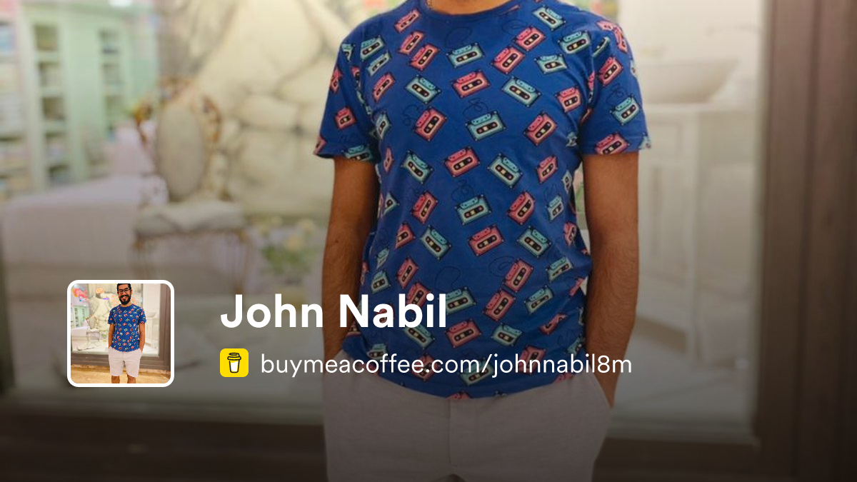 John Nabil - Buymeacoffee
