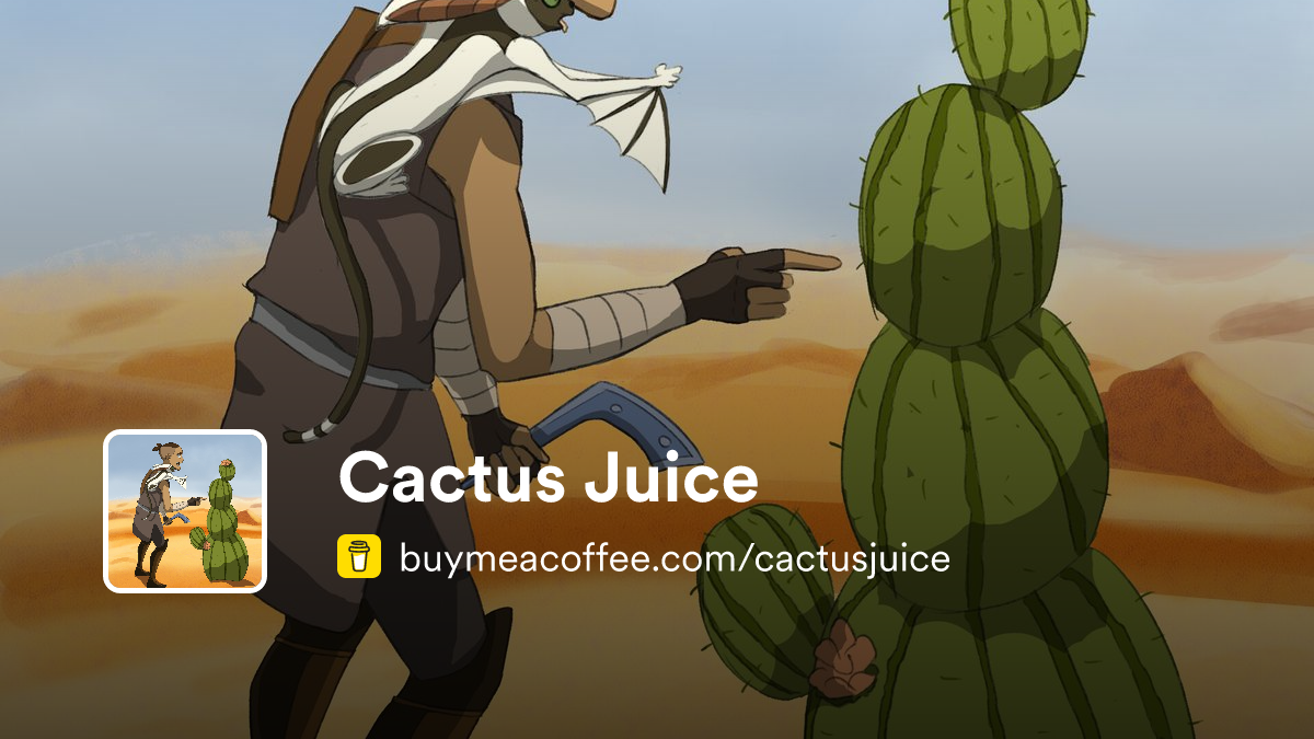 Cactus Juice - Buymeacoffee