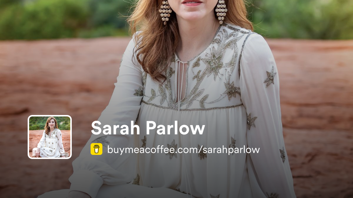 Sarah Parlow - Buymeacoffee