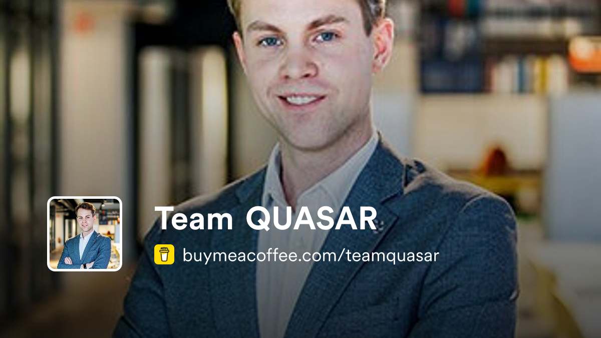 Team QUASAR - Buymeacoffee