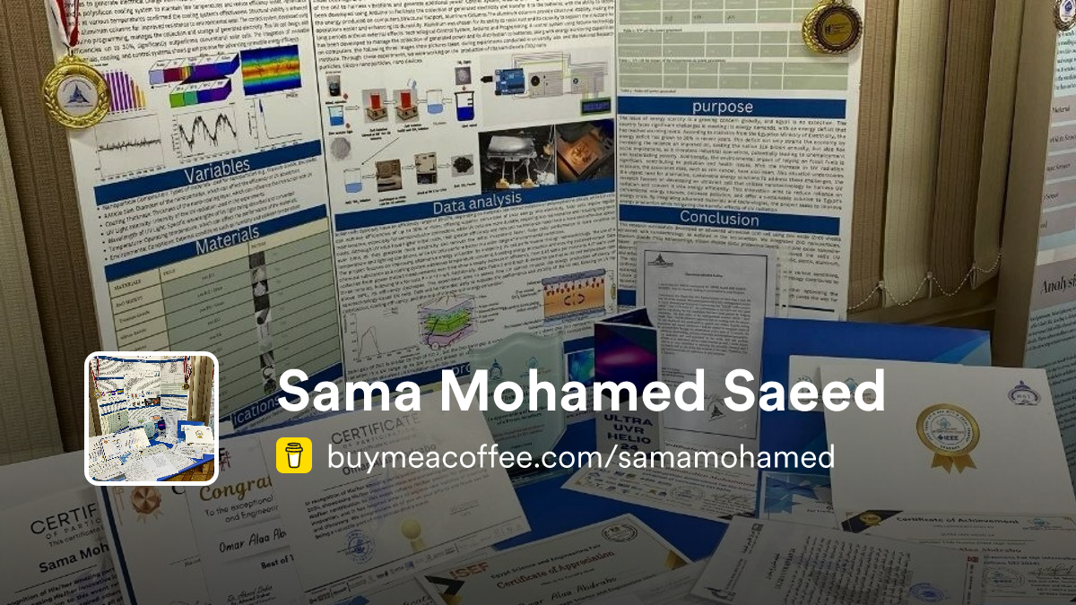 Sama Mohamed Saeed - Buymeacoffee
