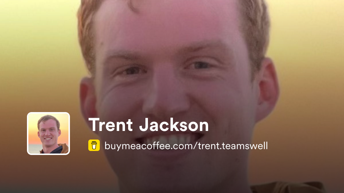 Trent Jackson - Buymeacoffee