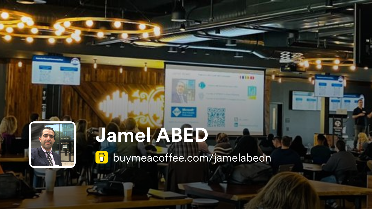 Jamel ABED - Buymeacoffee
