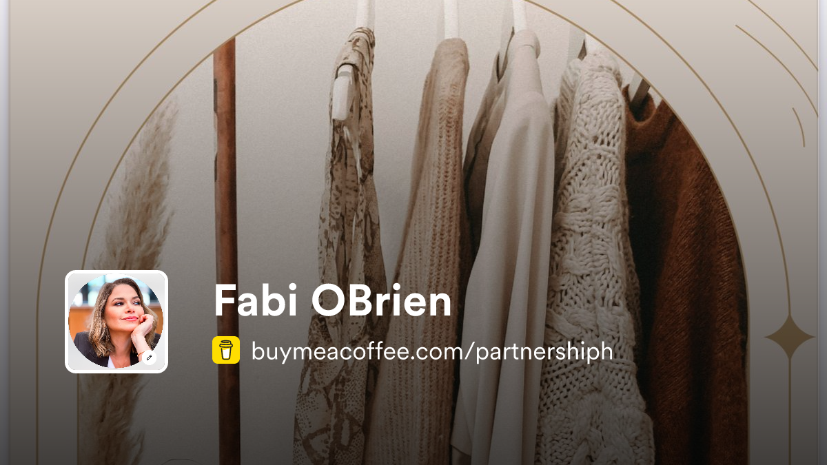 Fabi OBrien - Buymeacoffee