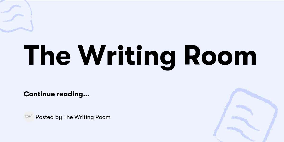 The Writing Room — The Writing Room - Buymeacoffee