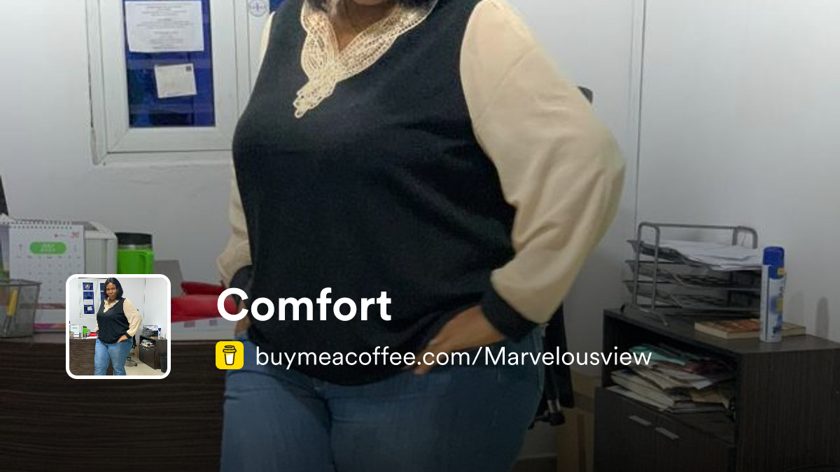 Comfort - Buymeacoffee
