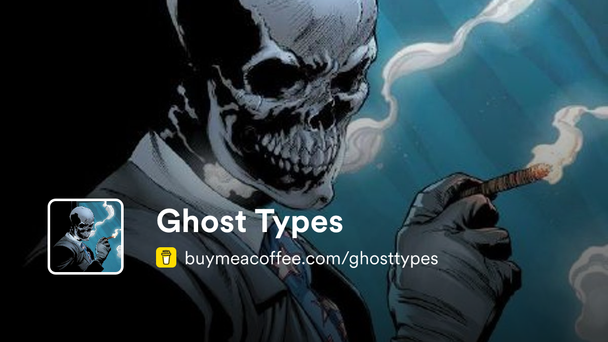 Ghost Types is Software Development - Buymeacoffee