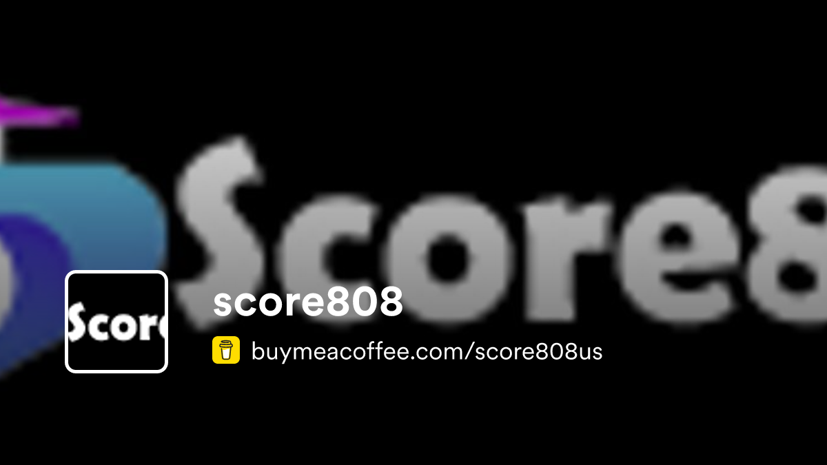 score808 - Buymeacoffee