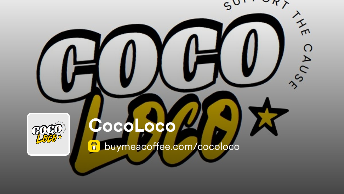 CocoLoco - Buymeacoffee