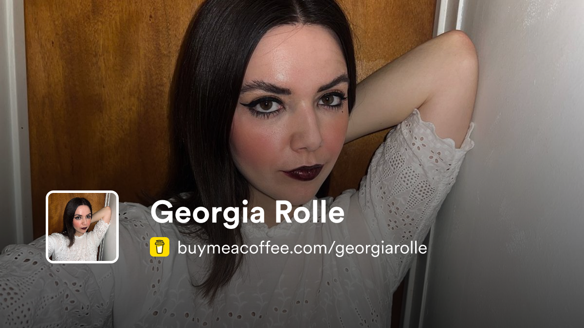Georgia Rolle - Buymeacoffee