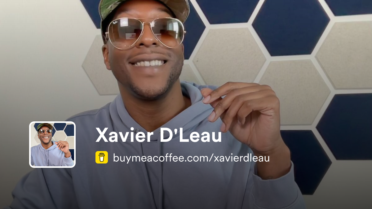 Xavier D'Leau - Buymeacoffee