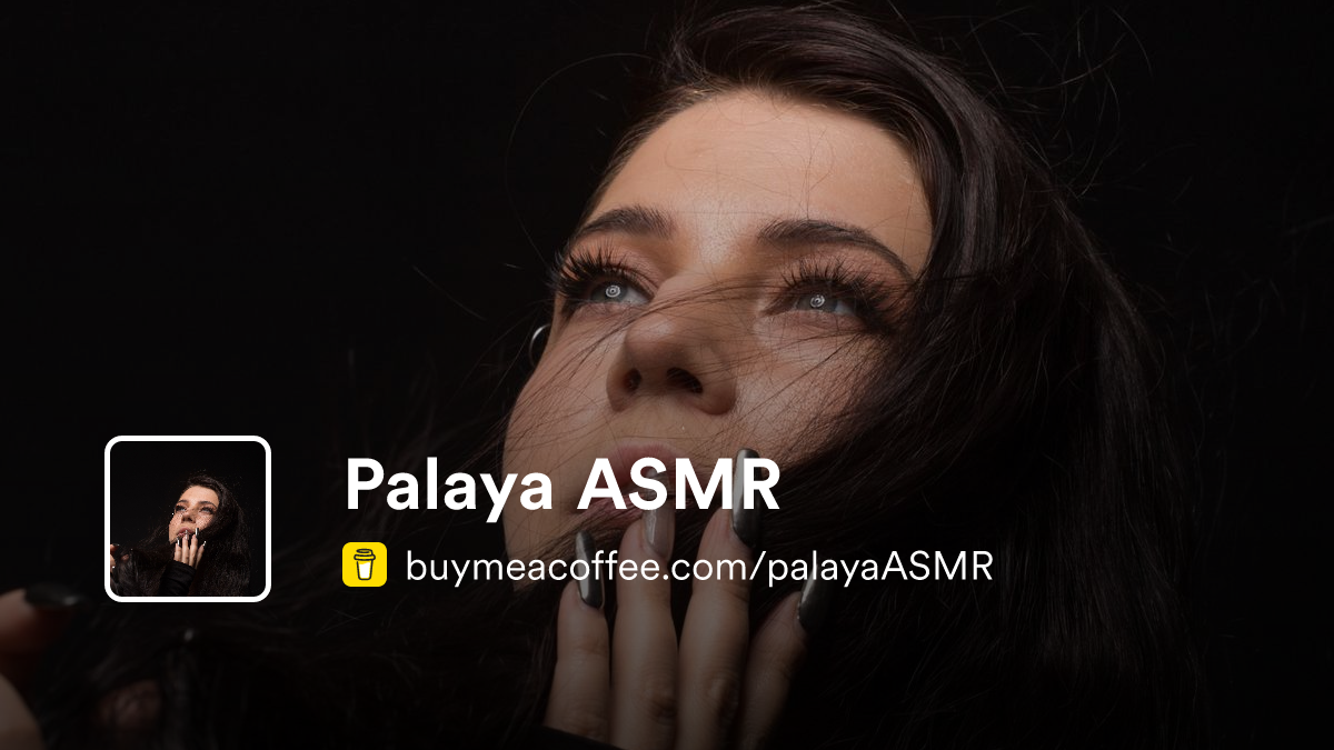 Palaya ASMR - Buymeacoffee
